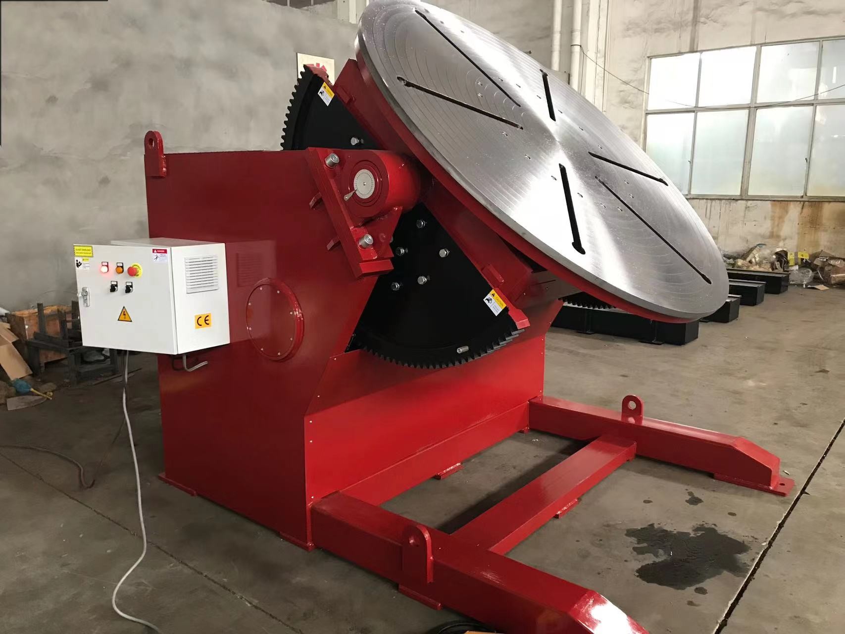 Welding Positioner Turntable Timing Positioning Untuk Pengelasan Benda ...