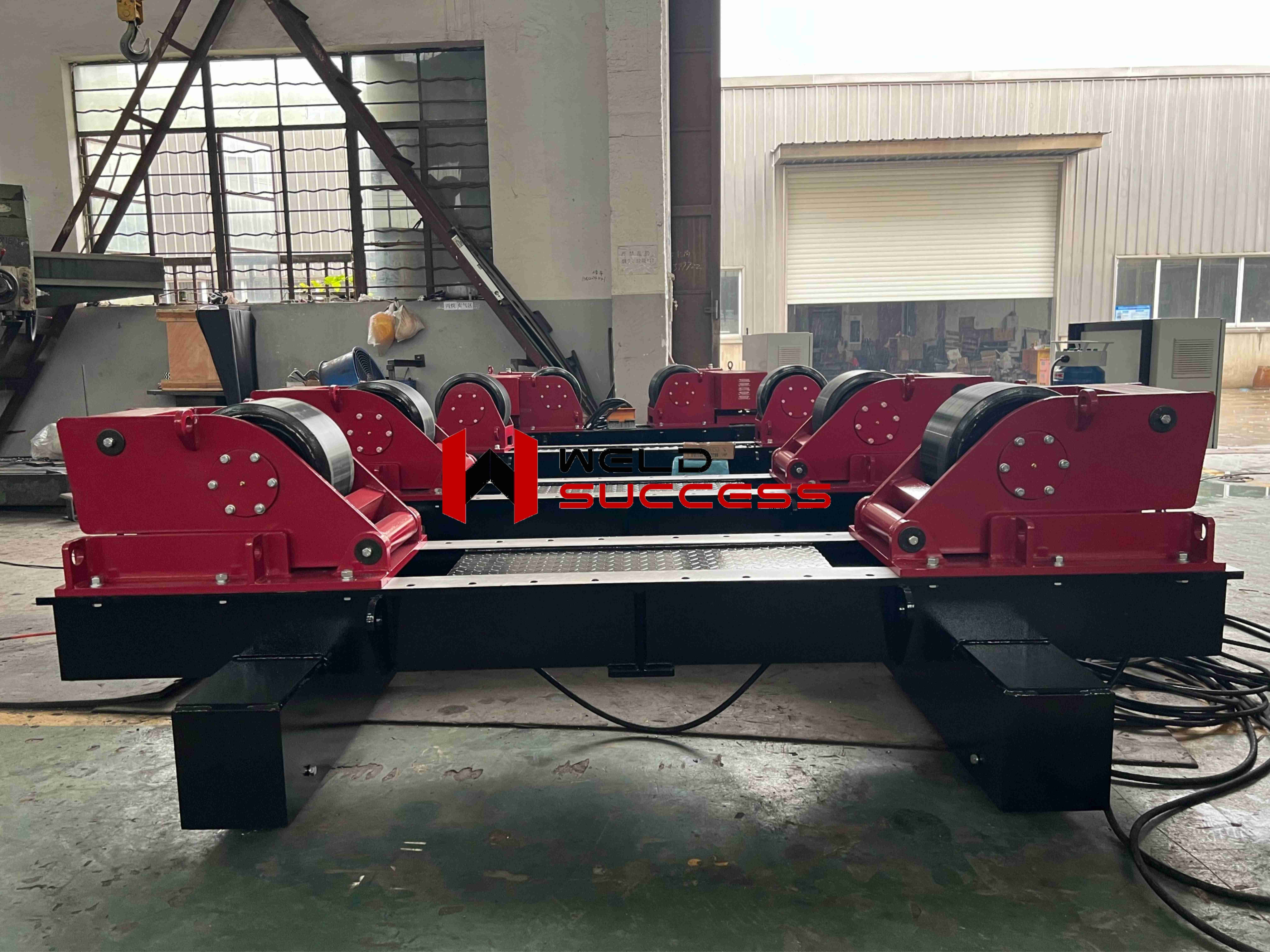 20T Tank Turning Rolls Fitting Up Welding Rotator Untuk Kapal Tekanan