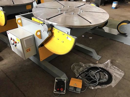2200lbs Tilt / Turn Pipe Welding Positioners With Hand Control Box